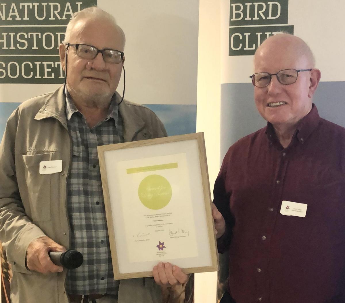 News | HNHS | HNHS honours three outstanding naturalists